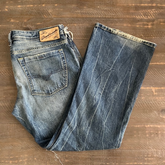 Diesel | Jeans | Mens 36x3 Diesel Zathan Bootcut Jeans | Poshmark
